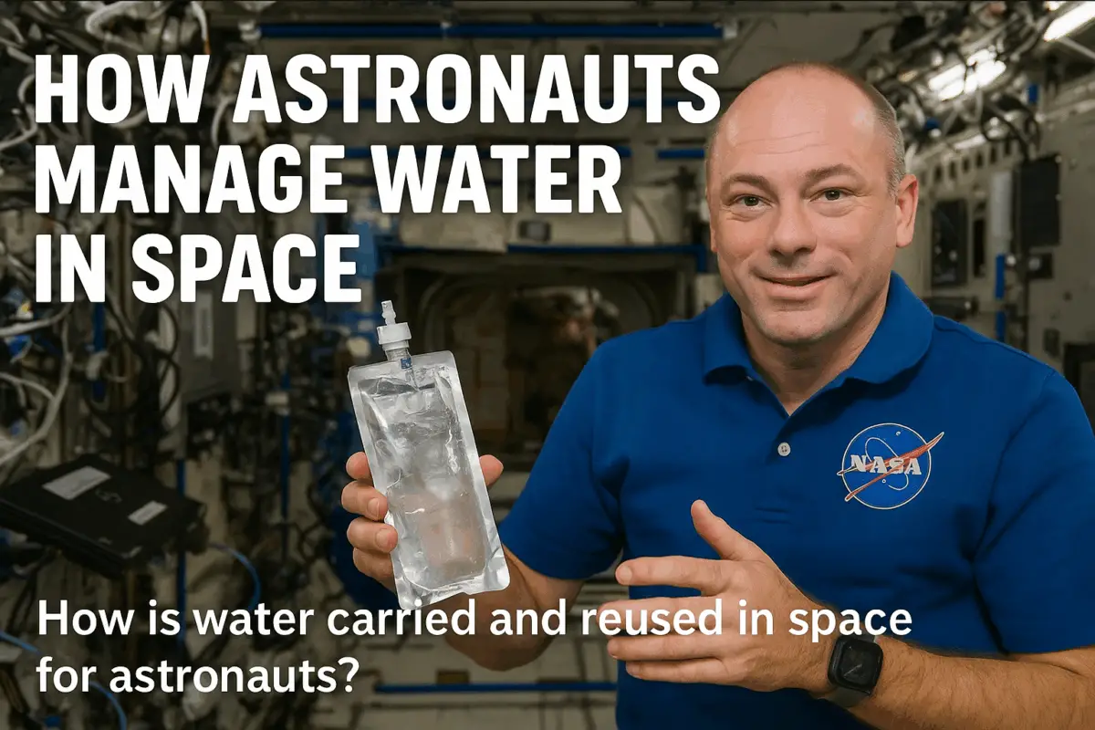 How Astronauts Get Water In Space - And Reuse It - Water Purification Guide