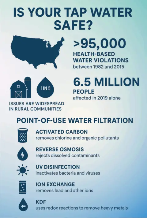 Millions At Risk From Contaminated Tap Water, Study Finds Simple Home ...